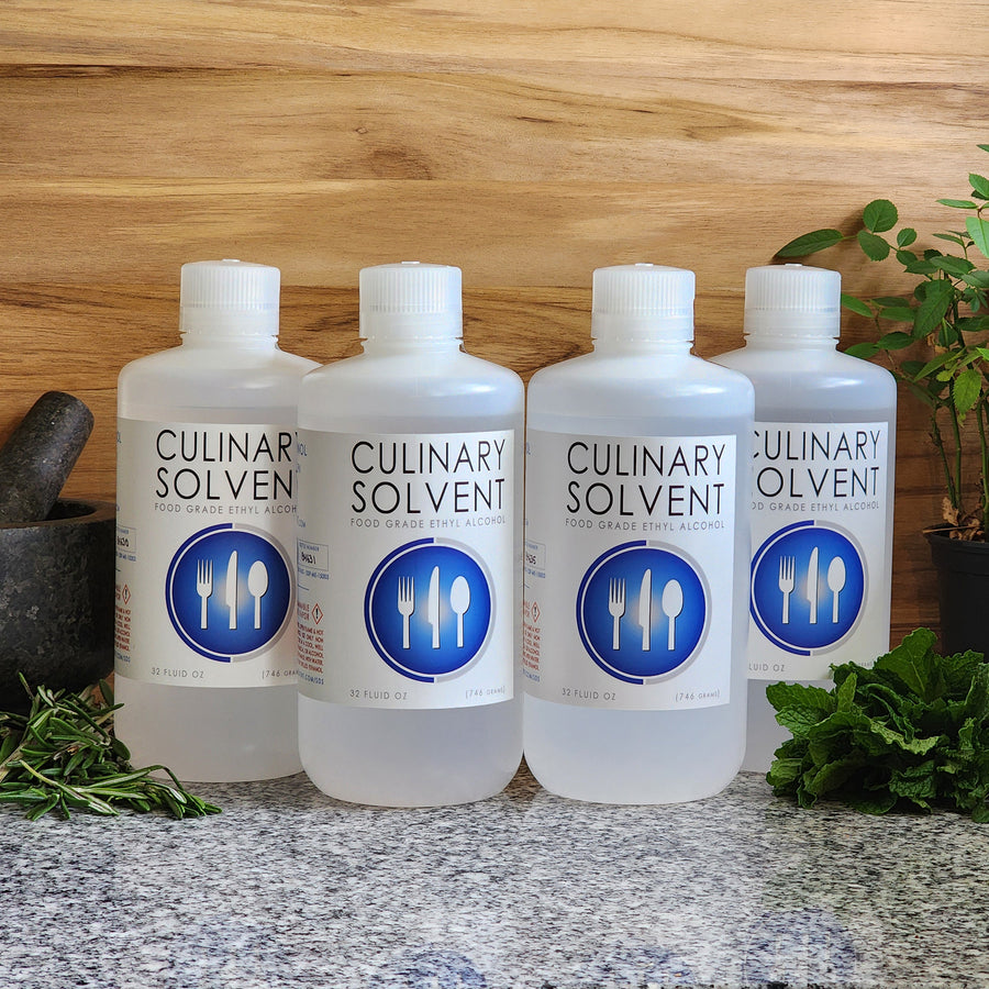Food Grade Ethanol, 200 Proof Ethyl Alcohol by Culinary Solvent.